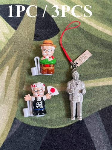 KFC Colonel Sanders Japan Series Model Doll Action Figure Vintage Toy ...