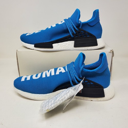 Size 11 - Pharrell x adidas NMD Human Race Blue for sale online | eBay