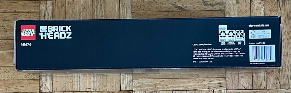 Lego 40676 Star Wars The Phantom Menace Brickheadz-Brand New-Fast Ship ...