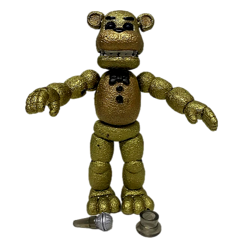 mexican ANIMATRONIC GOLDEN FREDDY FAZBEAR figure 8" FNAF five nights at ...