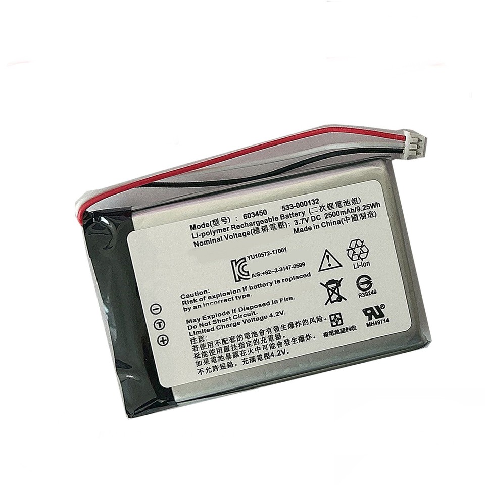 533-000132 Battery for Logitech G533 G533S G633 G635 G933 G933S G935 ...