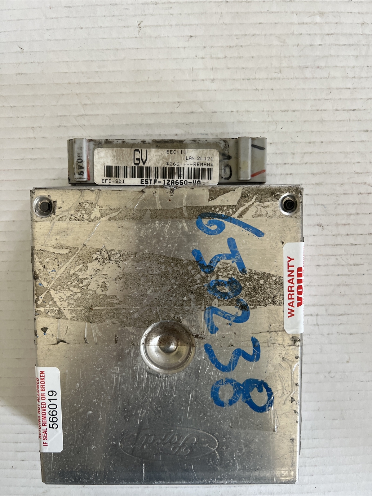 1985 Ford F150 5.0L ECU ECM PCM Engine Control Module E5TF-12A650-VA | eBay