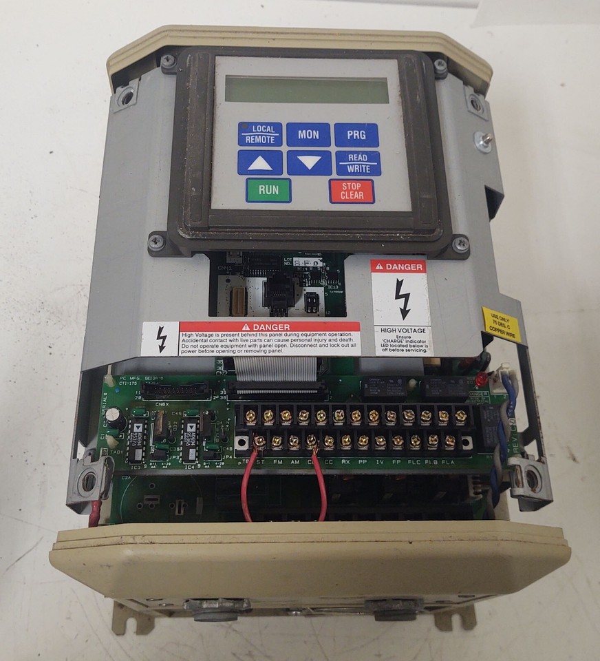 🔥(TESTED) Toshiba VT130G3U2055 TOSVERT-130 Transistor Inverter VFD 5HP ...