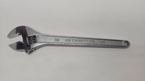 CRAFTSMAN Adjustable Wrench, 15-Inch (81625 / CMMT81625) New w/o ...