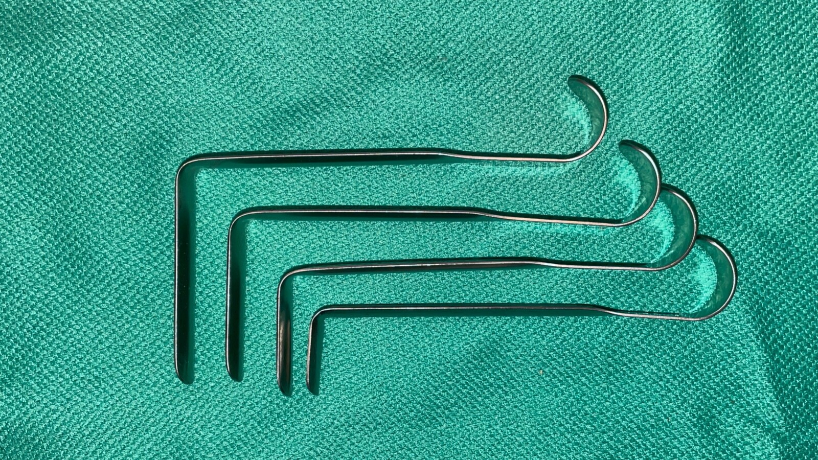 PADGETT Hand Retractor, Set of Four: Size 1, 2, 3, 4, Length: 3-1/2 ...