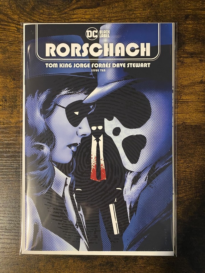 DC Comic Rorschach from Watchmen Complete comic book series issues 1-12 Boarded | eBay UK