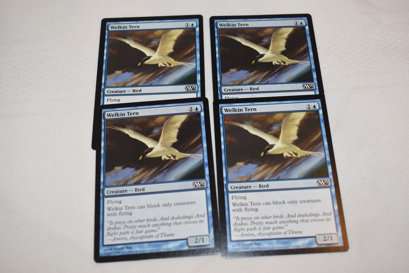 Magic card: 4x Welkin Tern Blue Common Creature Magic 2013 | eBay