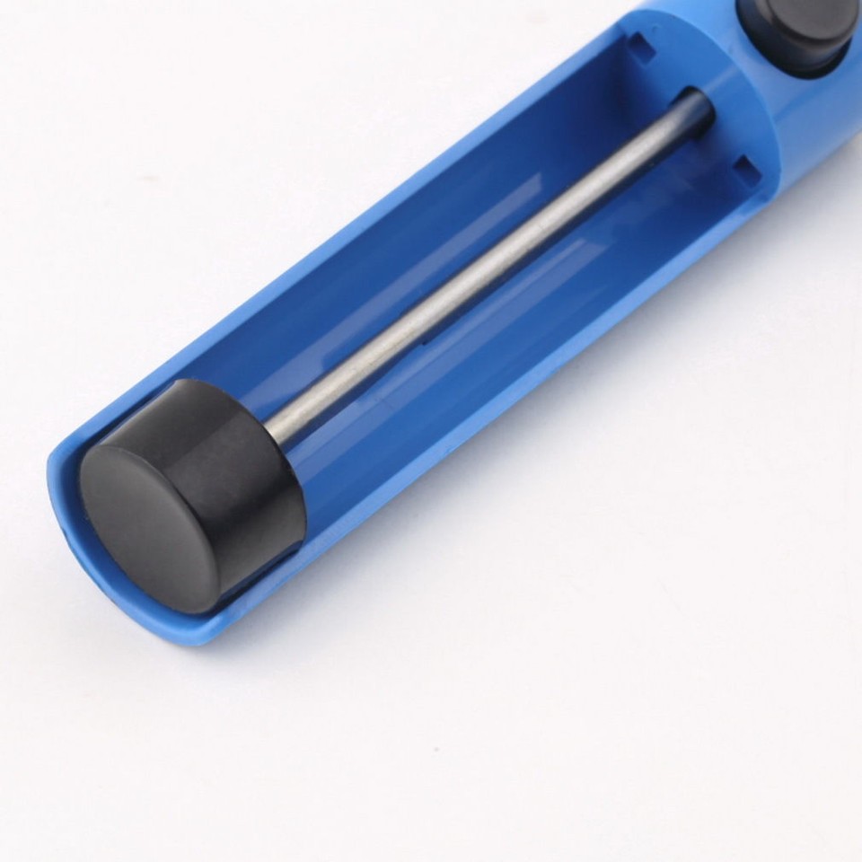 Aluminium Solder Sucker Desoldering Pump Tool Blue Removal Device ...