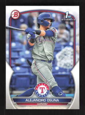 Alejandro Osuna FBC 2023 Bowman 1st Prospect Texas Rangers #BP-131 | eBay
