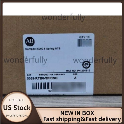 Allen Bradley 5069-RTB6-SPRING Compact 5000 6 Spring RTB Factory Sealed ...
