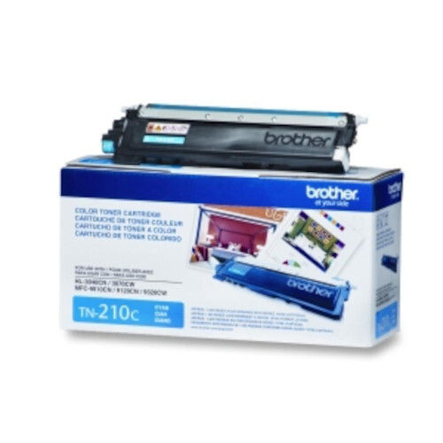 NEW GENUINE - BROTHER TN-210C CYAN TONER CARTRIDGE - TN210C - SEALED ...