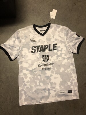 Men’s Staple 100% Authentic 75 Soccer Jersey Grey Camo Size Large | eBay