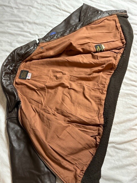 A-2 AVIREX FLYING TIGERS USAF Air Force/Army Flight Bomber Jacket Sz 42 ...