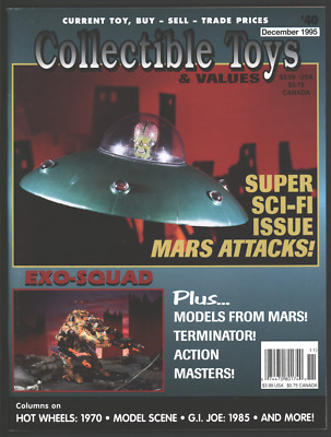 Collectible Toys Magazine #40 VTG 1995 Mars Attacks Flying Saucer Model Cover | eBay