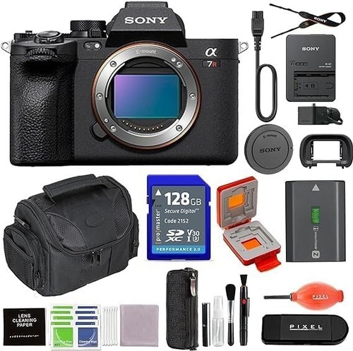 Sony Alpha 7R V Full-Frame Mirrorless Camera with Bundle Accessories ...