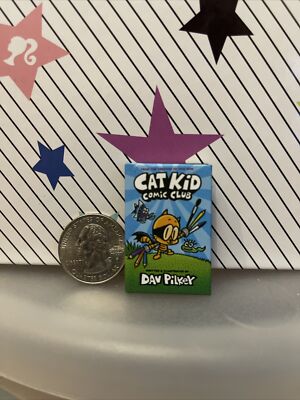 Zuru mini brands BOOKS ~Rare~CAT KID Comic Club by Dav Pilkey | eBay
