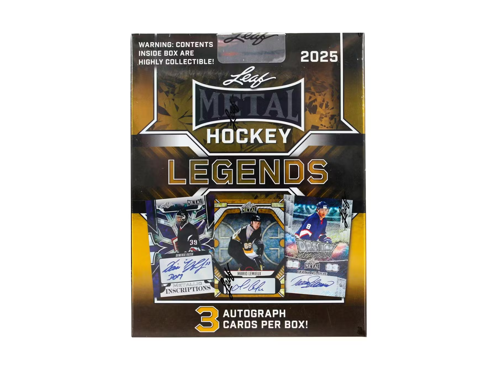 2025 Leaf Metal Legends Hockey Hobby Box | eBay