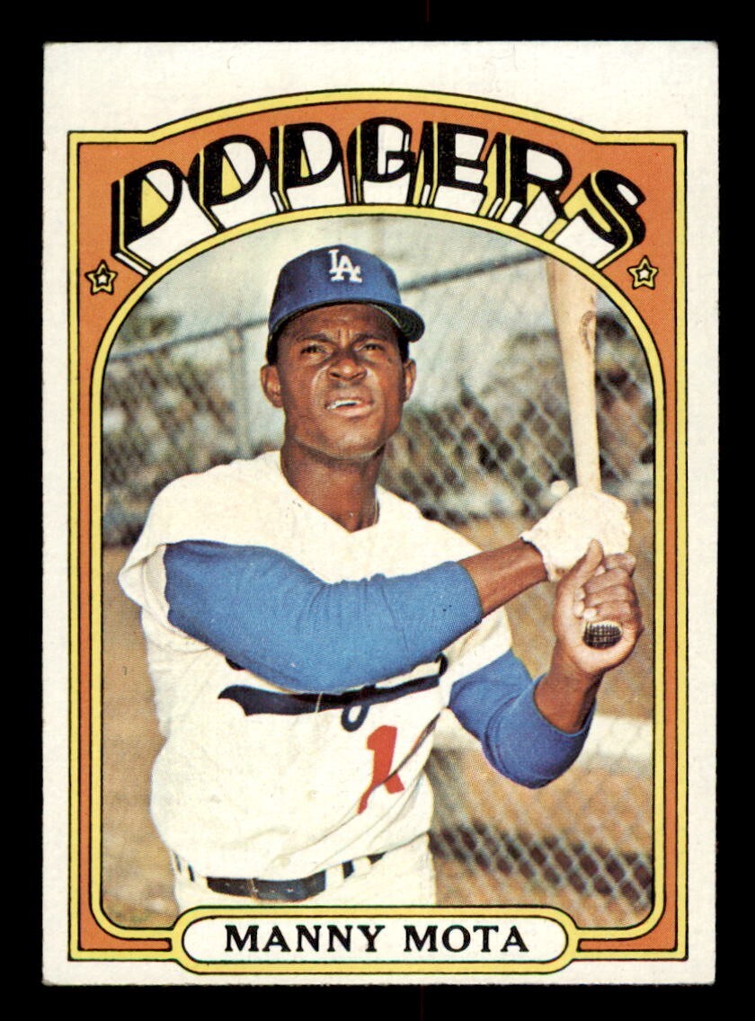 1972 Topps Baseball #596 Manny Mota EX | eBay