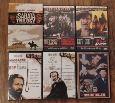 Sabata Trilogy/Beyond The Law/God's Gun/Finders Killers/More/Spaghetti ...