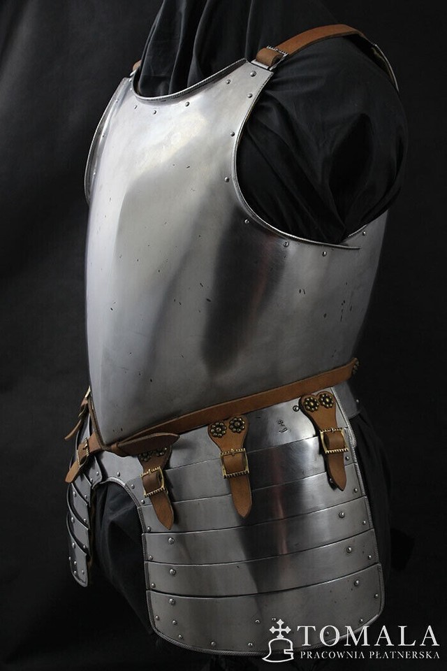 Medieval Knight Cuirass w Tassets Armor Reenactment Halloween Christmas ...