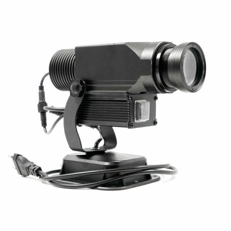 15W LED GOBO Logo Projector Light Waterproof Rotating Image + Remote ...