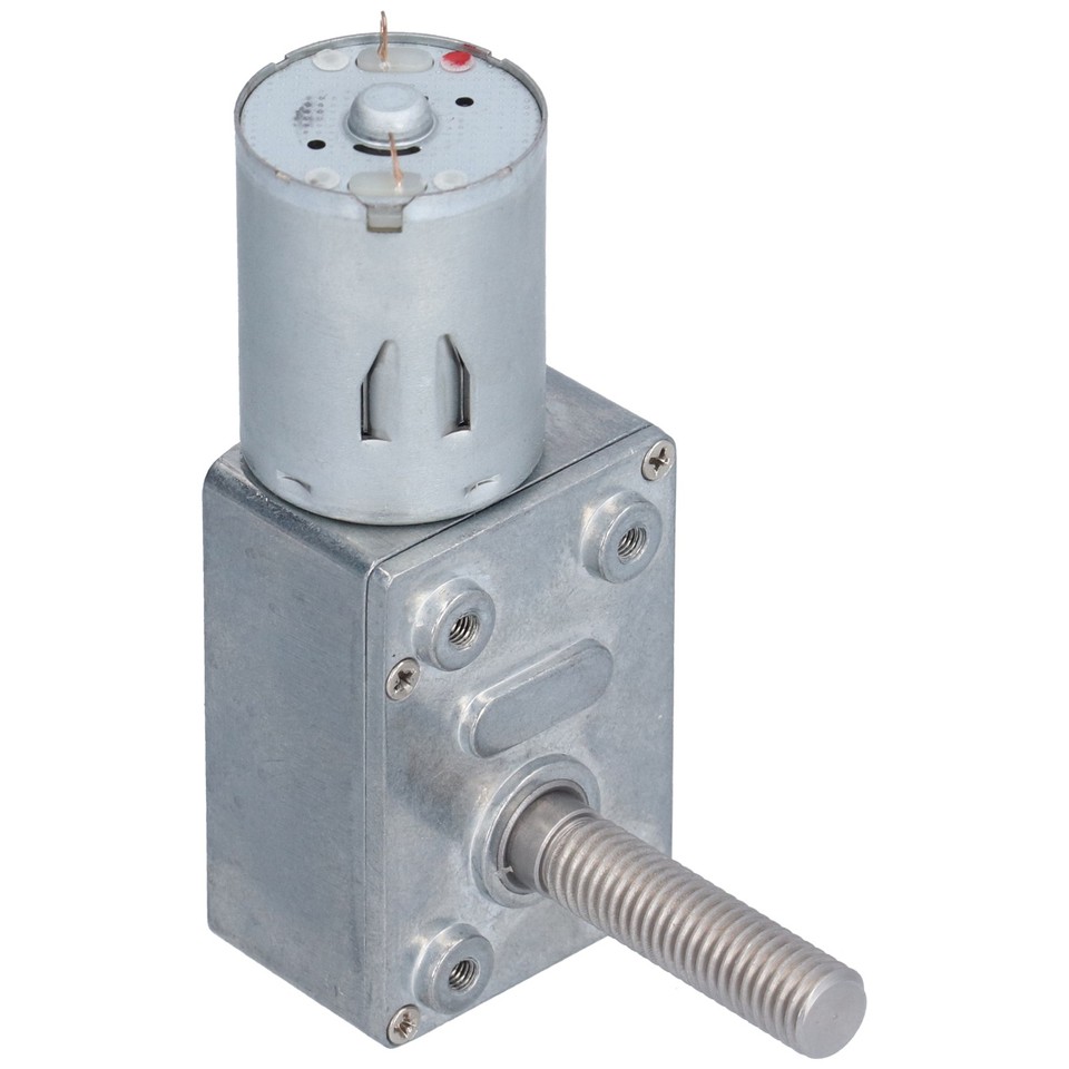 JGY370 Turbine Threaded Shaft Motor M8 Screw Low Speed SelfLocking ...