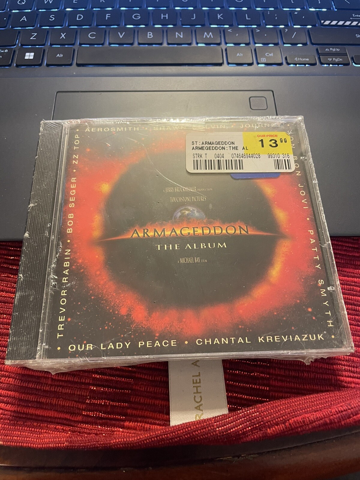 Armageddon [Original Soundtrack] SEALED CD Aerosmith Journey Bon Jovi ...