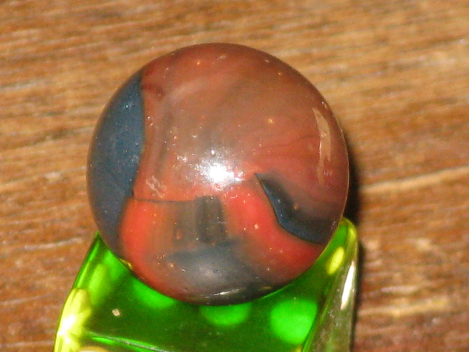 RARE Glass Color Vintage Opalescent Peltier Glass Marble | eBay