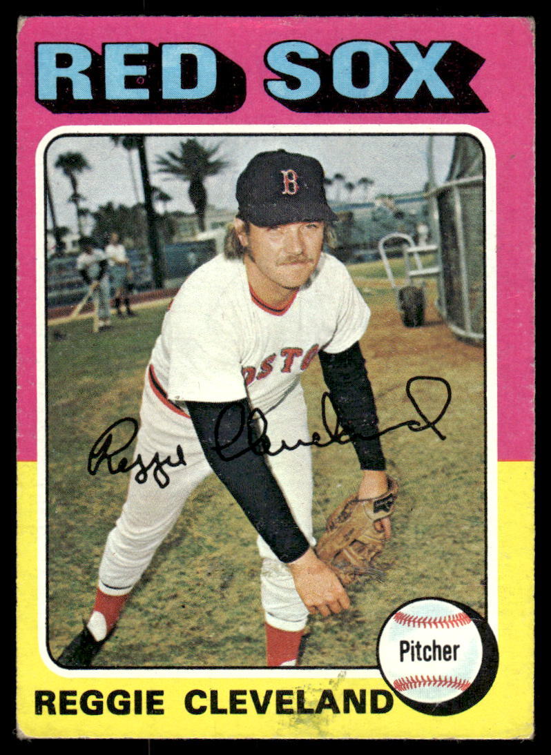 1975 Topps Reggie Cleveland #32 Boston Red Sox Baseball Card | eBay