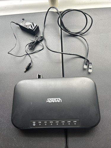 L) ADTRAN Model #1004 176100430F1 With 2 Cables Pictured | eBay