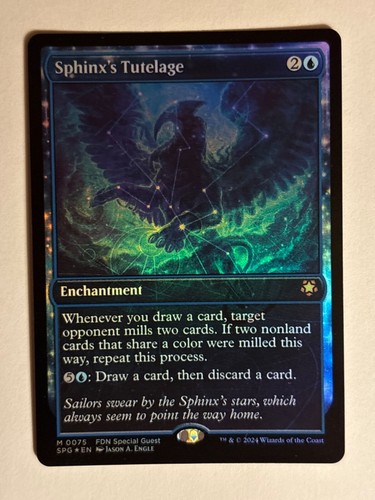 Sphinx’s Tutelage - (Showcase FOIL) - Foundations - NM MTG | eBay