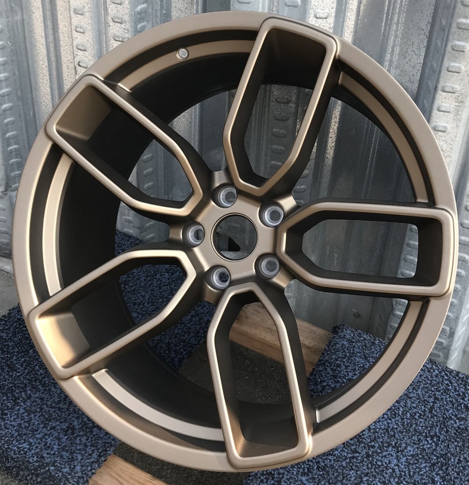20X9.5 MATTE BRONZE SR2 20" Wheels For Dodge Challenger Charger SRT ...