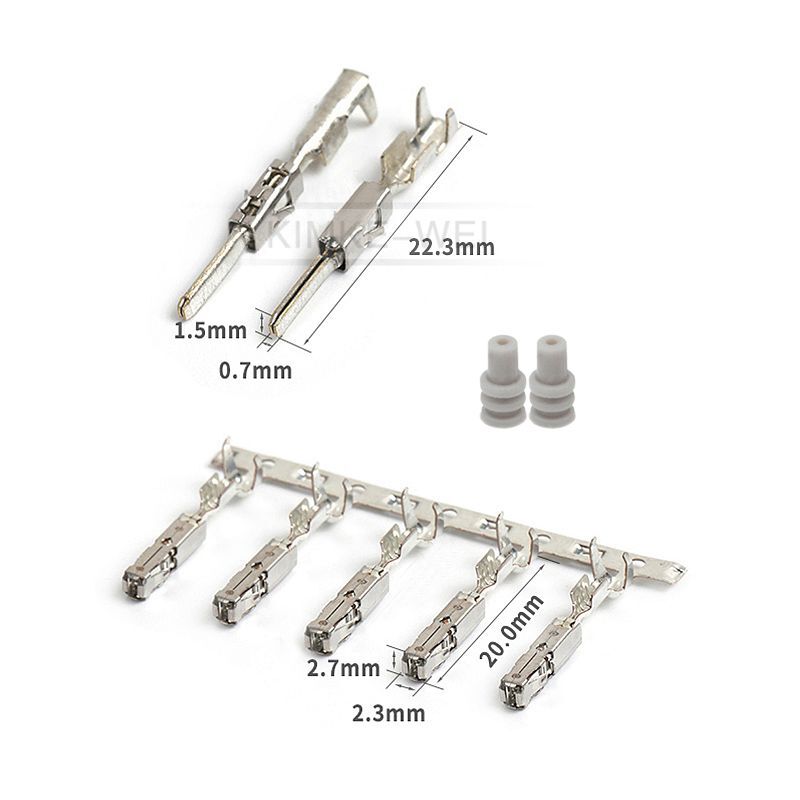 8 Way/Pin TE HDSCS MCP Automotive Male Female Connector Plug Socket Kit ...