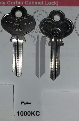 CCL, Corbin, Russwin, 1000KC, CO9, 80AA, Vintage Key Blank. | eBay