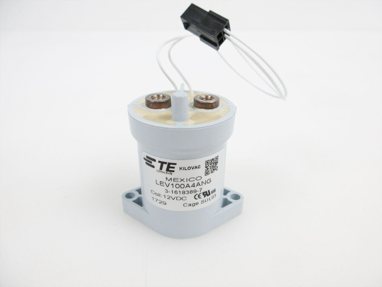 TYCO LEV100A4ANG 3-1618389-7 100 A CONTACTOR LEV100 900 VDC COIL 12V RH ...