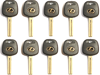 X10 TOY50 Transponder Chip Key For Lexus 4D68 Premium Quality USA ...