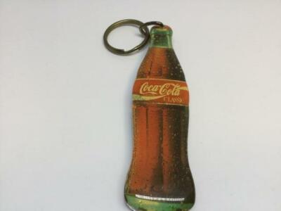Vintage Promo Keyring COCA-COLA CLASSIC Keychain COKE BOTTLE Ancien ...