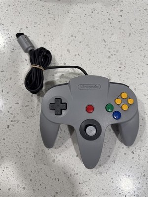 Nintendo 64 Gray Controller AUTHENTIC OEM N64 Original TIGHT Stick | eBay