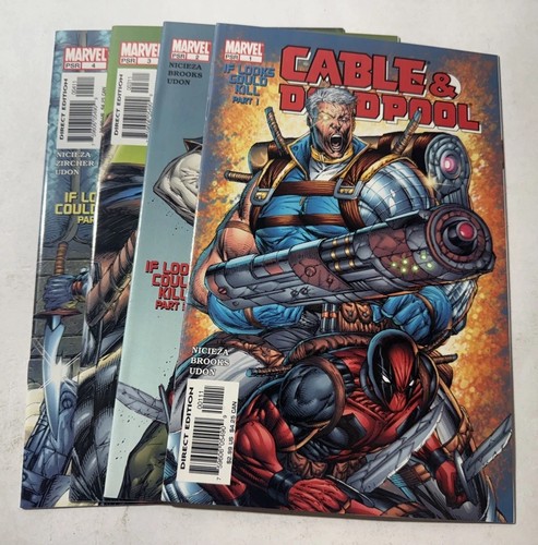 Cable & Deadpool 1, 2, 3, 4 Marvel Comics Rob Liefeld Covers Youngblood ...