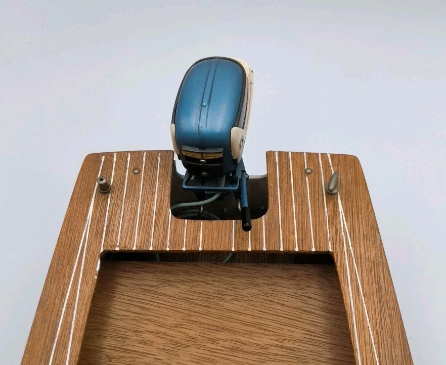 Vintage Fleet Line Dolphin Cruiser Boat with Evinrude Motor | eBay