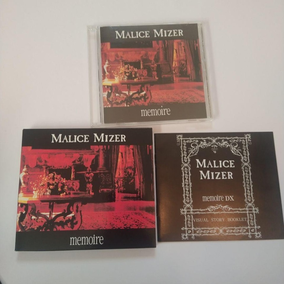 MALICE MIZER Memoire Deluxe Edition Version DX CD Booklet 1994 Visual ...