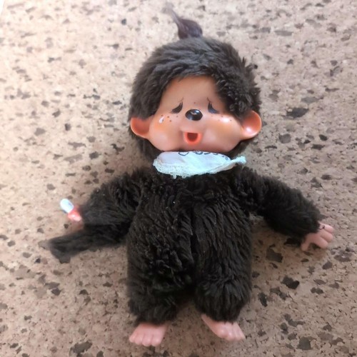 Monchhichi Plush Toy Stuffed Animal Sekiguchi H19cm Crying Face Vintage ...