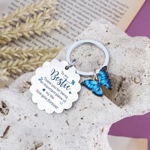 Bestie Gifts Best Friend Keychain Friendship Gifts For Women Best ...