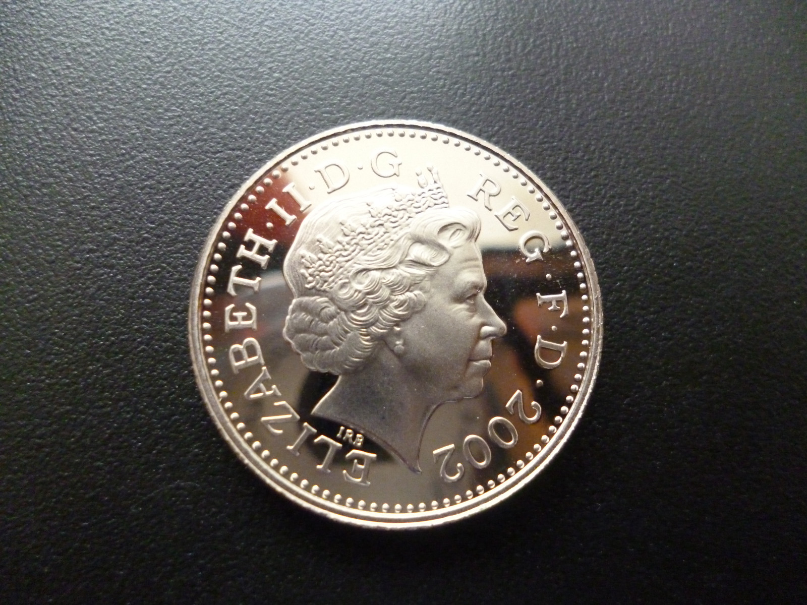 2002 PROOF 10P PIECE HOUSED IN A NEW CAPSULE, 2002 PROOF TEN PENCE COIN ...