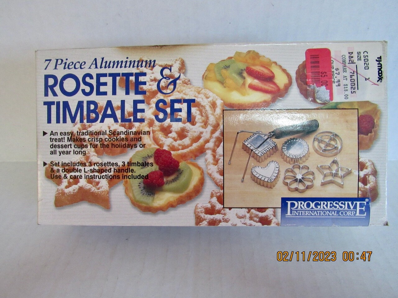 ROSETTE AND TIMBALE SET..7 PIECES..NEW IN BOX | eBay