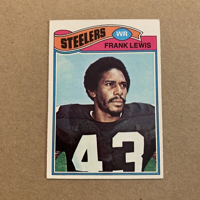 1977 Topps Frank Lewis # 319 Pittsburgh Steelers Football Card NFL | eBay