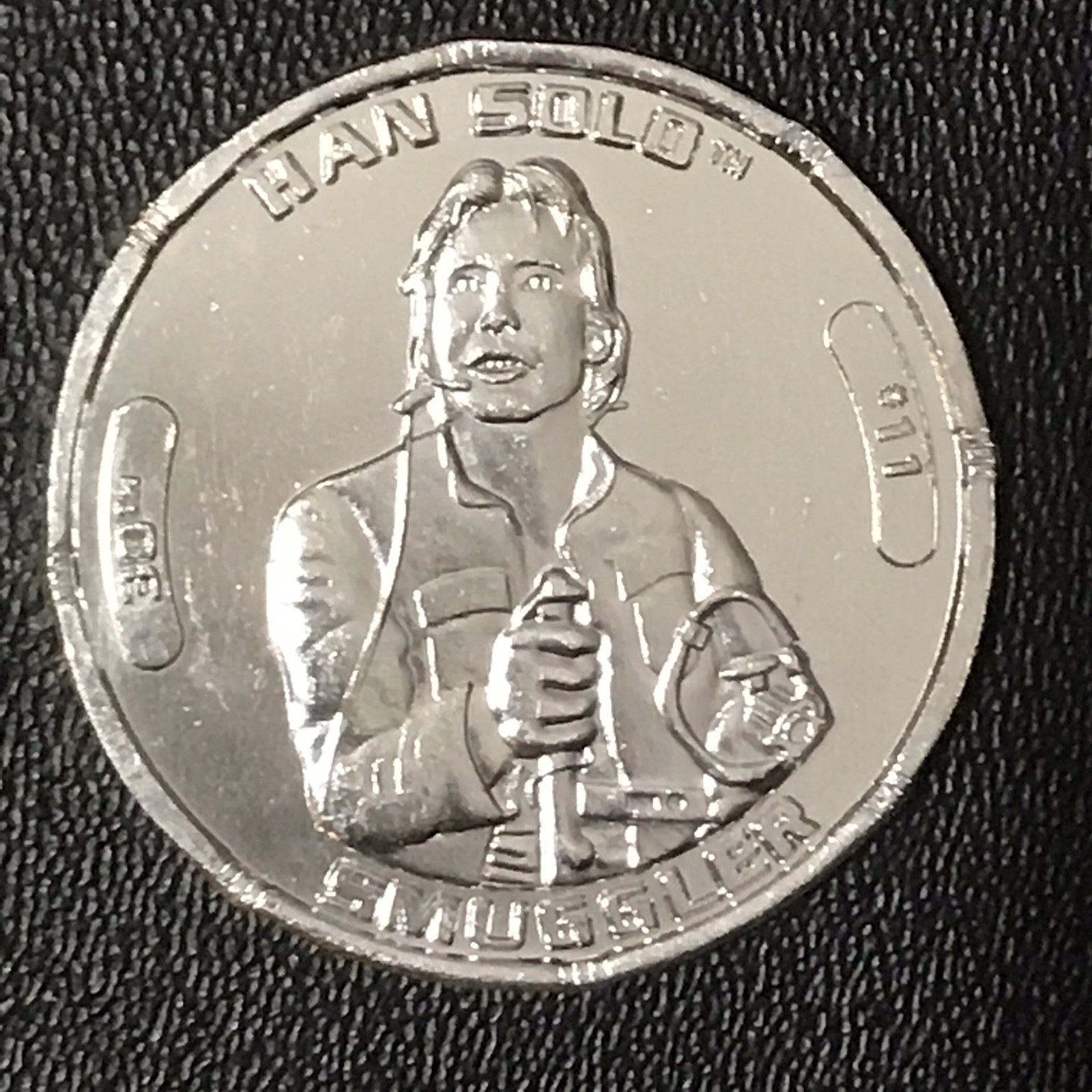 Star Wars 30th Han Solo Gold & Silver Coin Set Smuggler Millennium ...