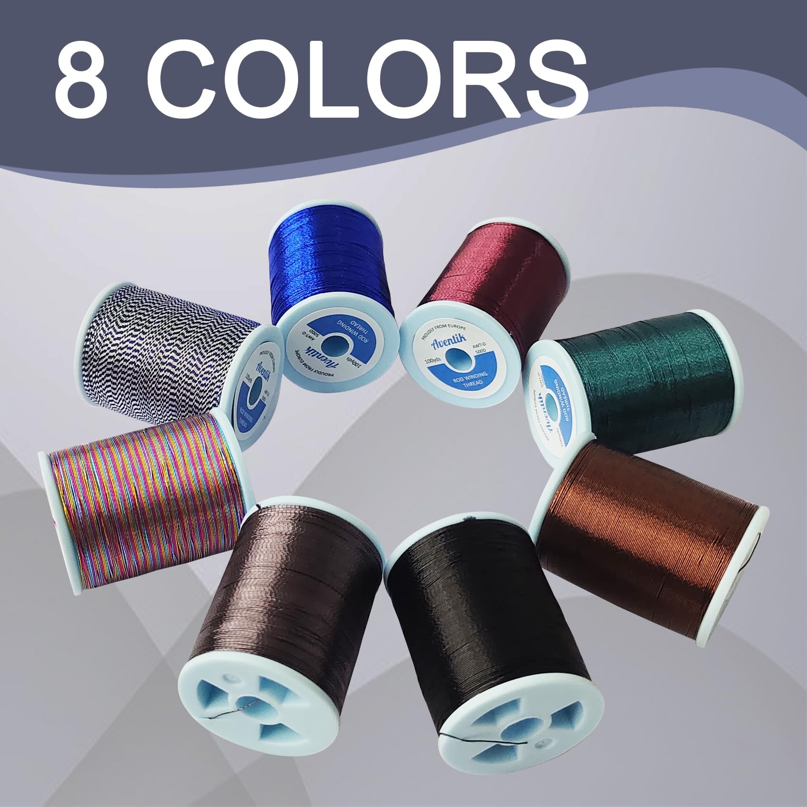 Fishing Rod Wrapping Thread for Rod Buliding Winding Line 100Yds/Spool ...