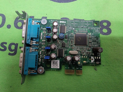 Dell WYVFX 0WYVFX DUAL SERIAL PORT ADD-IN CARD Low Profile | eBay