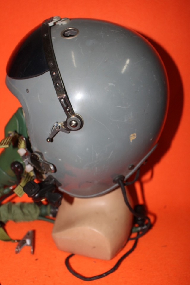 Navy Flight Helmet Air Force Pilot Helmet Oxygen Mask 1# XXXL | eBay